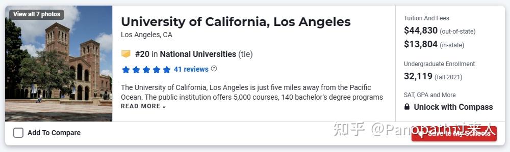 ucla和ucb本科选哪个好？ - 知乎