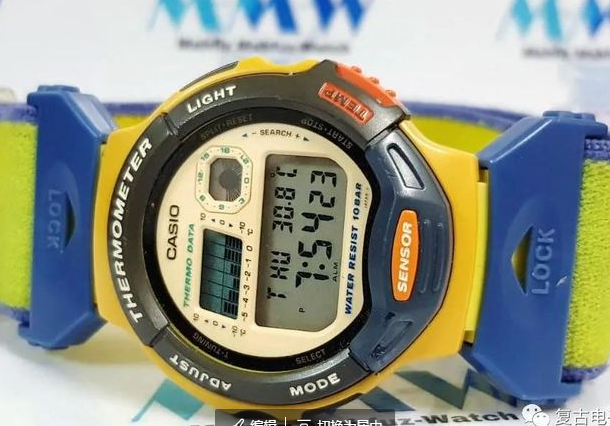 色彩斑斓的卡西欧测温THERMOMETER——CASIO tsx1200 - 知乎