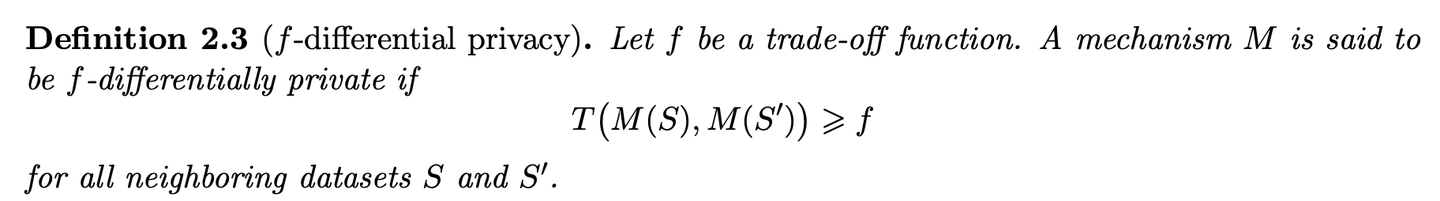 统计视角下的差分隐私（三）- Gaussian Differential Privacy (f-DP) - 定义以及基本性质 - 知乎