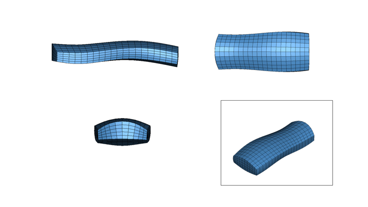 LS-DYNA网格划分（二）：LS-PrePost,Block Meshing案例，类机翼结构 - 知乎