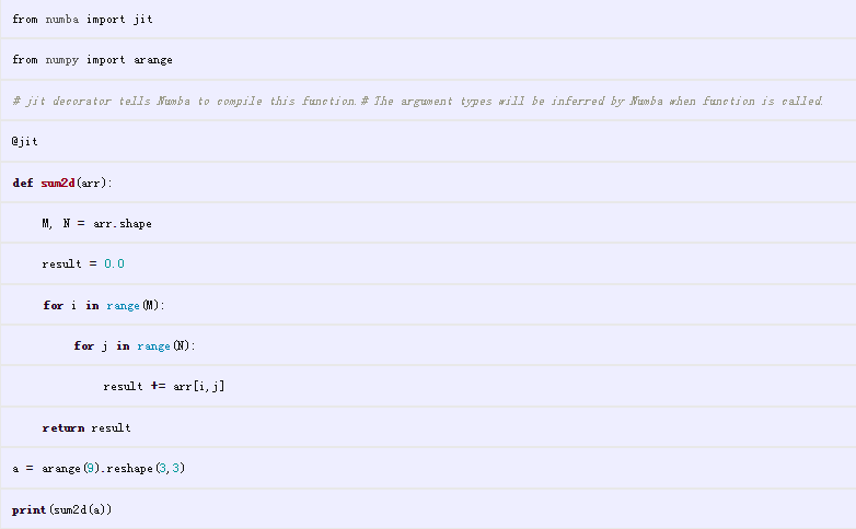 Python高性能计算库——Numba - 知乎
