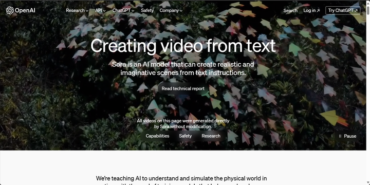 Sora给你带来的真实变化 - 知乎