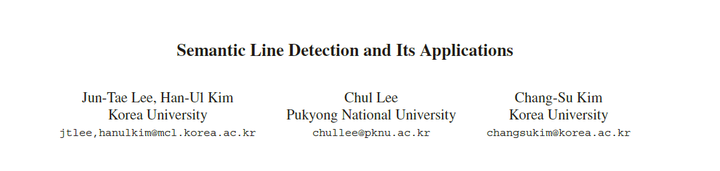 论文阅读 ICCV2017 Semantic Line Detection and Its Applications - 知乎