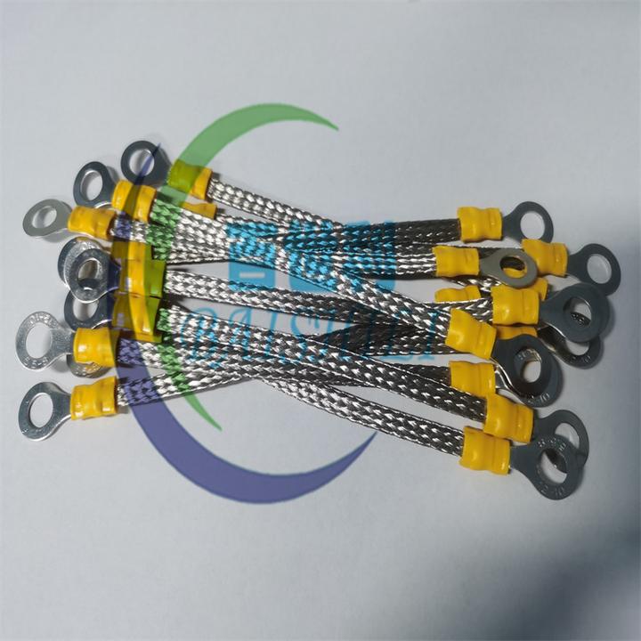 镀锡铜编织带接地线 黄绿双色RV5.5-8接地线 - 知乎