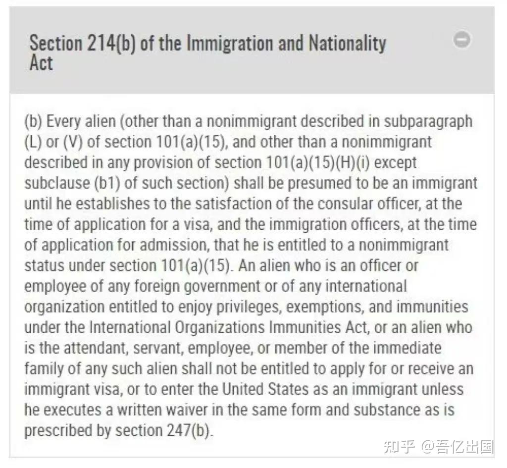 办理美国签证却被214b条款拒签！？什么是214b条款，迄今为止最权威解读 - 知乎