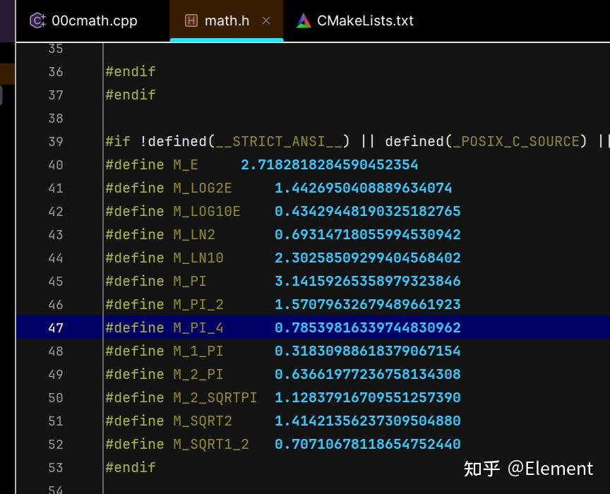 cmath常用常量及常用函数的简要讲解 - 知乎