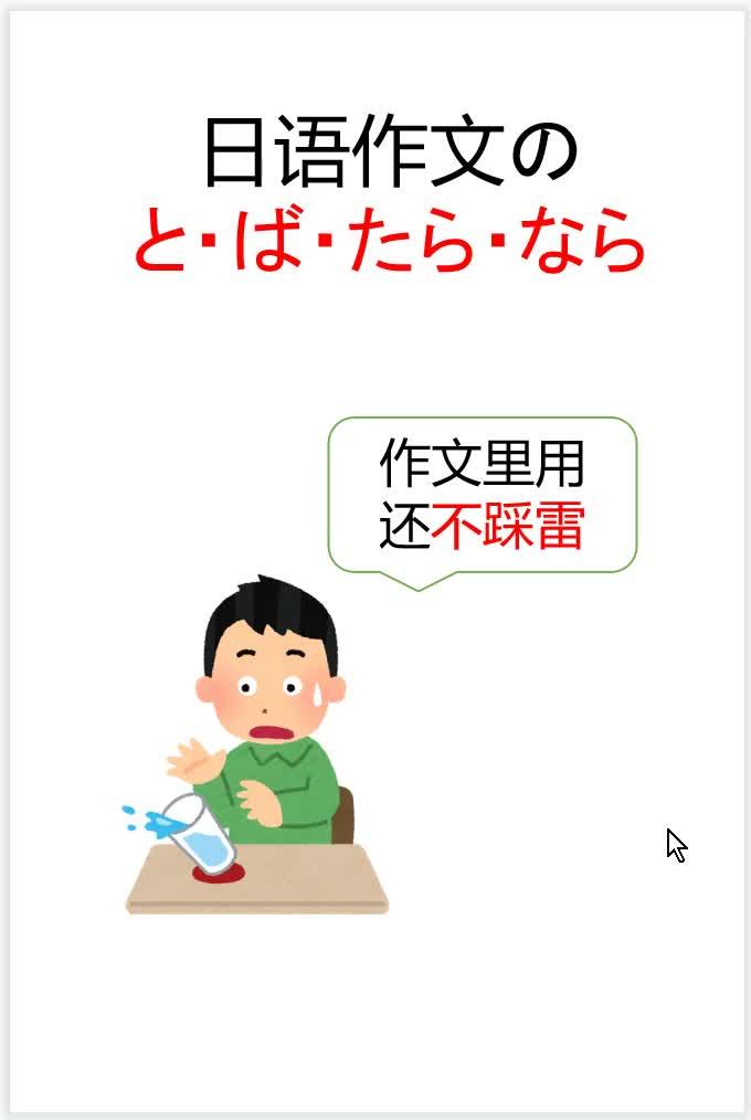 9字口诀！日语作文里用出と・ば・たら・なら - 知乎