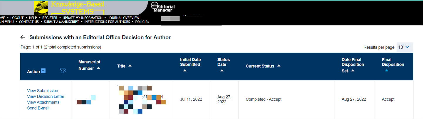knowledge-based systems-45天接收，好速度，好速度 - 知乎