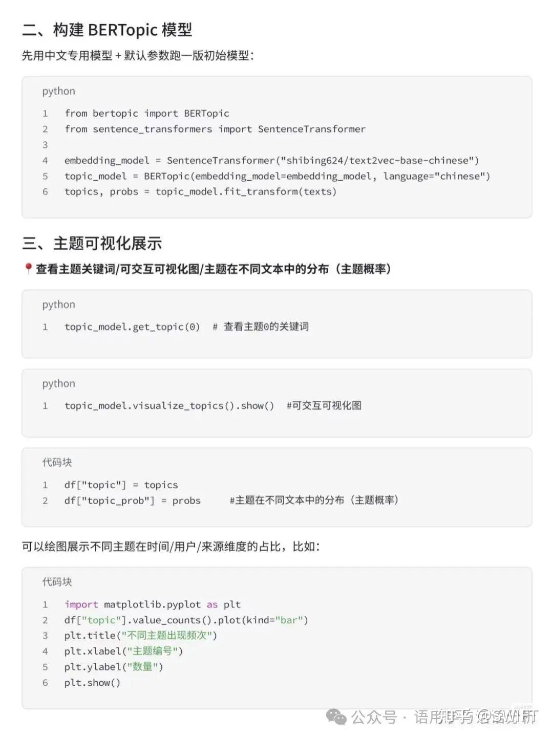 文本挖掘‖为什么现在更多人用BERTopic而不是LDA - 知乎