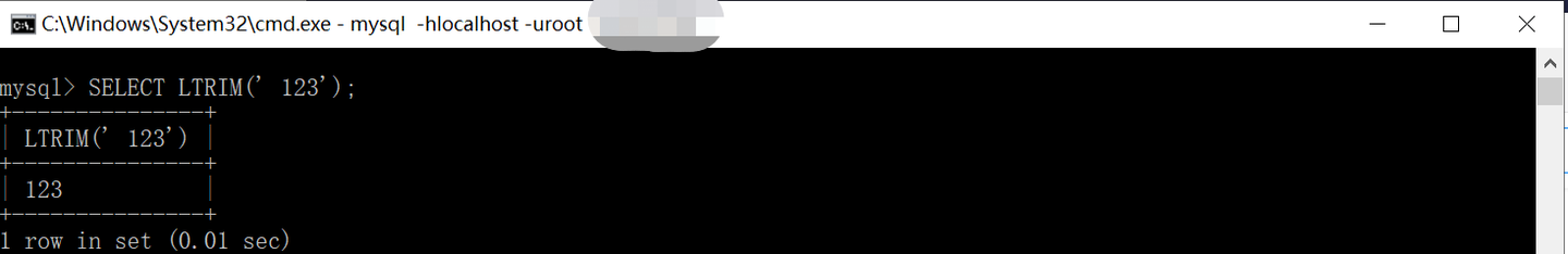 MySQL|trim() 函数用法 - 知乎