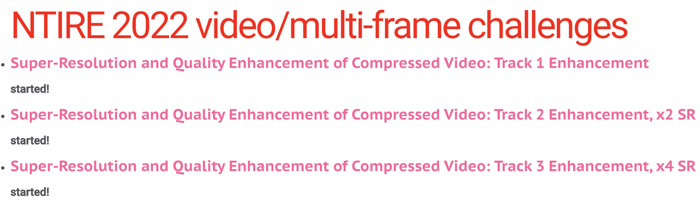 NTIRE 2022 视频增强冠军经验分享 - 知乎