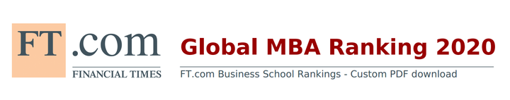 咋排的？意味啥？清北呢？FT MBA 排行榜背后那点事儿 - 知乎