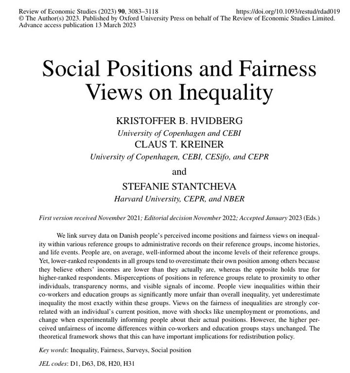 【2023.12.18 略读】Social Positions and Fairness Views on Inequality - 知乎
