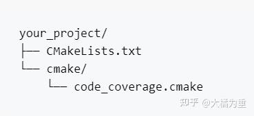 应用code_coverage.cmake配置gtest环境 - 知乎