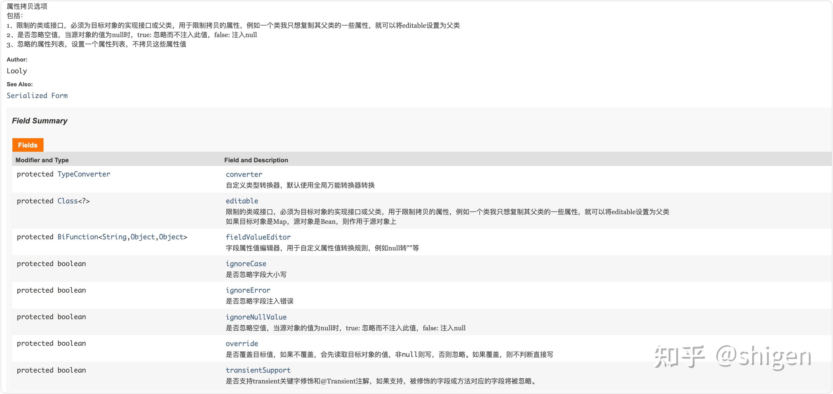 BeanUtil的正确使用方式 - 知乎