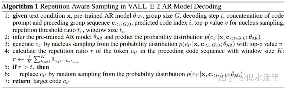 VALL-E 2 语音合成算法介绍 - 知乎