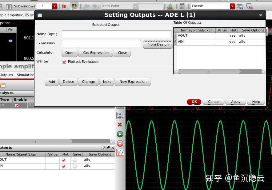 ADE仿真基础功能-Cadence Virtuoso IC 618(3)-TRAN - 知乎