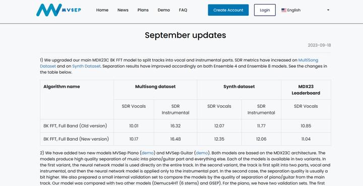 MD23：一个优于UVR的免费开源歌曲声音分离项目 - 知乎