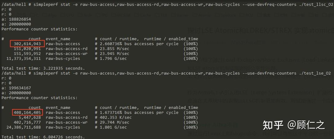 为什么arm64 lse atomics比llsc atomics慢？ - 知乎