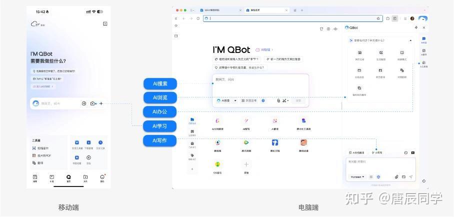 QQ 浏览器宣布推出 QBot，全面升级为 AI 浏览器，这一举措有哪些潜在的优势和挑战？ - 知乎