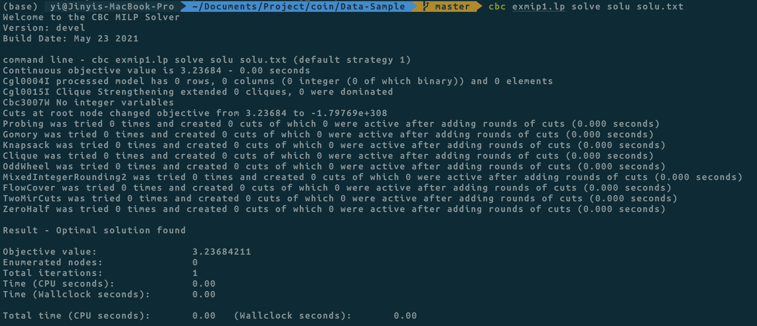 带着代码学优化（1）：COIN-CBC 使用 - 知乎