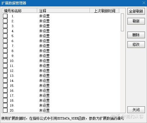 Z:=EXTDATA_USER(3,0);通达信提示错误怎么回事? - 知乎