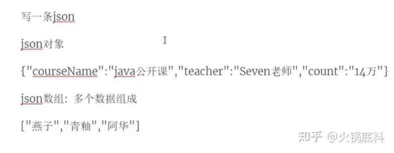 json格式 - 知乎