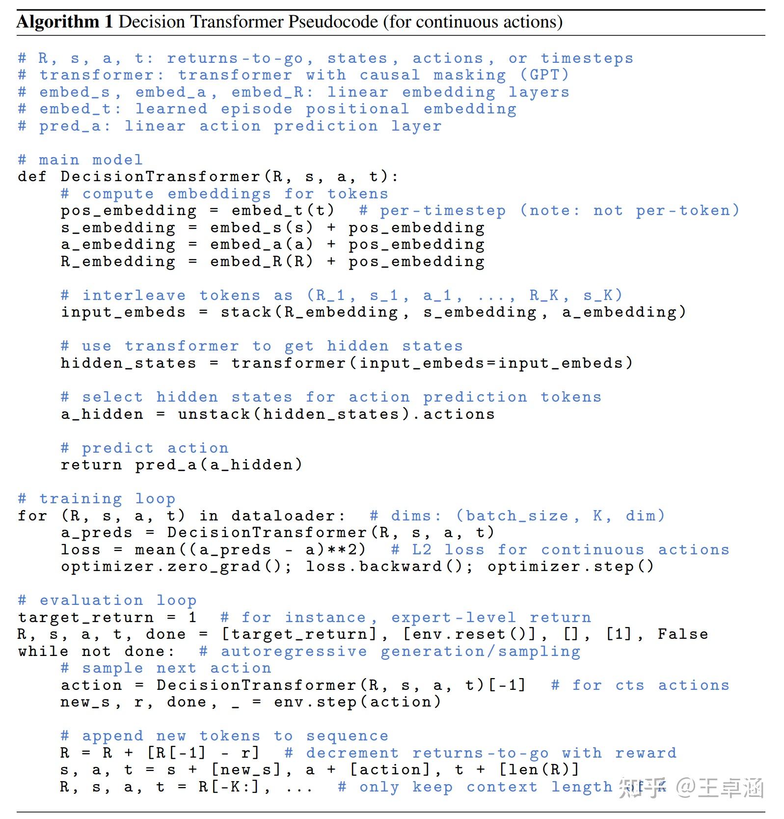 文章阅读-19 Decision Transformer: Reinforcement Learning via Sequence Modeling - 知乎