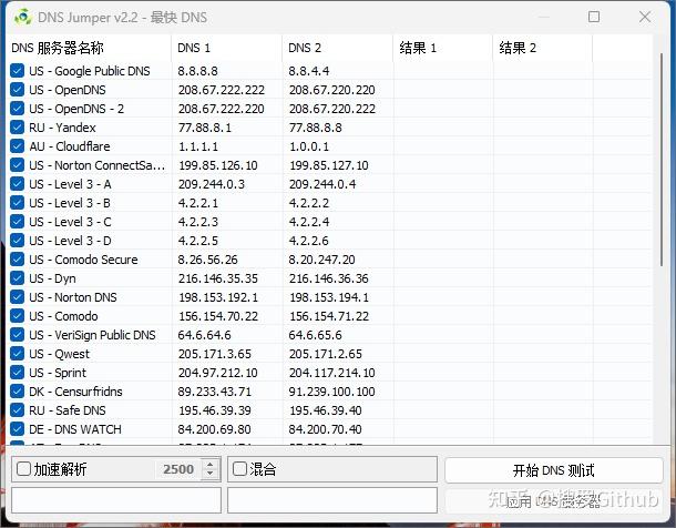 启用哪一个DNS网速最快？ - 知乎