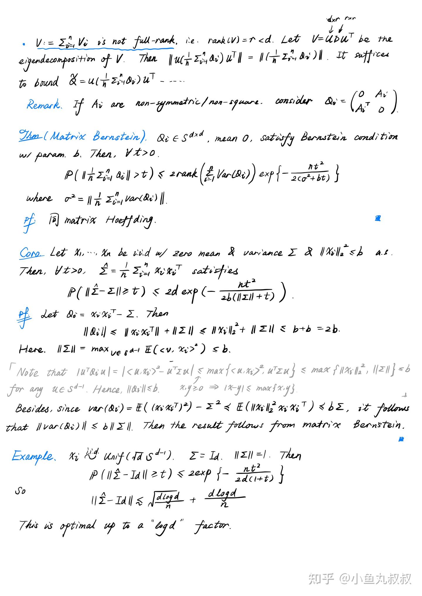 Lecture 3 随机矩阵 Random Matrix - 知乎