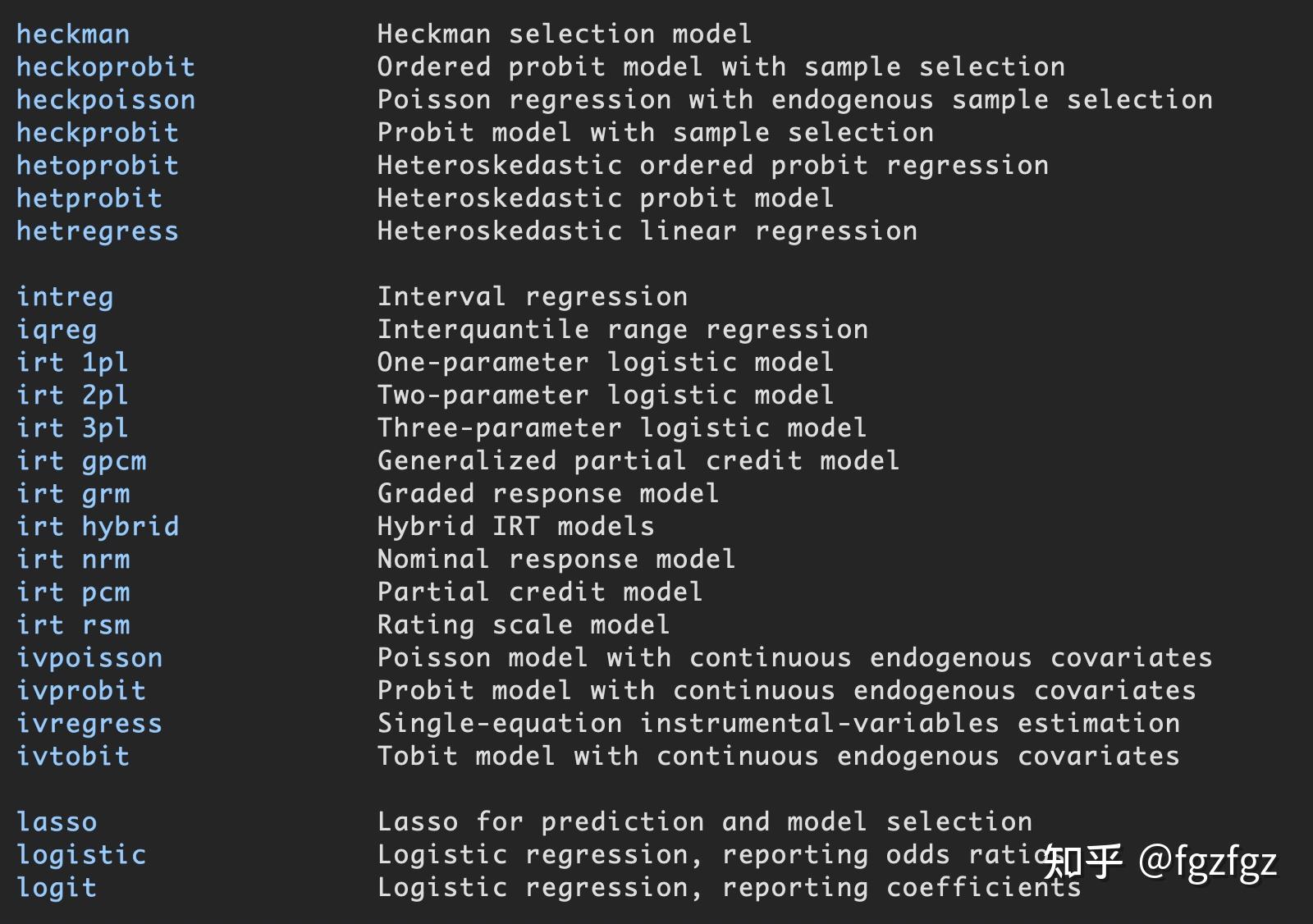 stata 中 mlogit 的回归结果应该怎么导出？ - 知乎