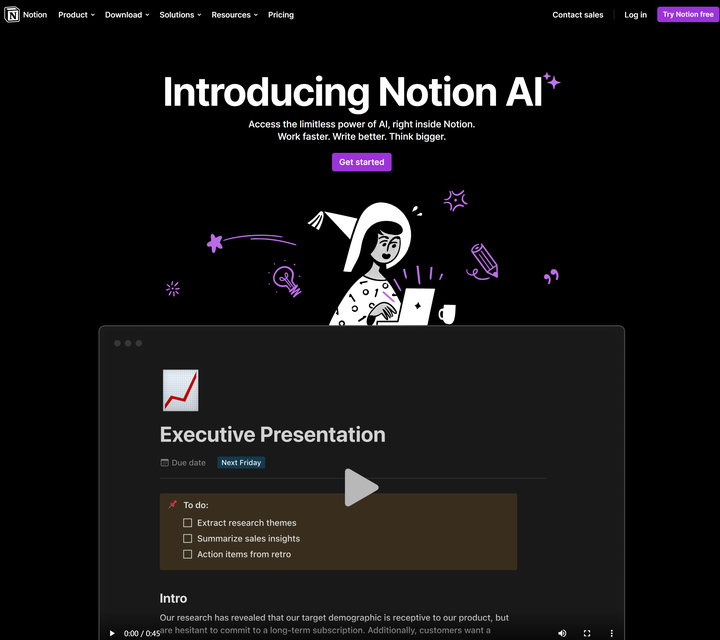 Notion AI 简介&使用快速指南 - 知乎