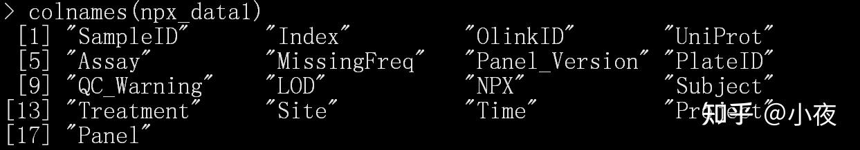 olink数据格式转换矩阵 - 知乎