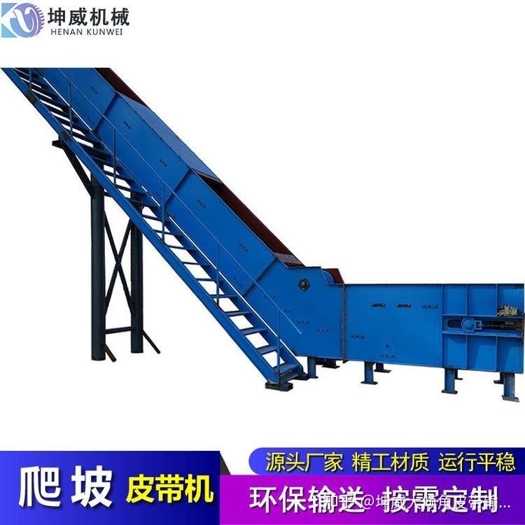 爬坡型皮带输送机组成结构汇总 知乎