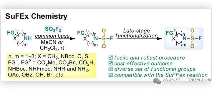 Enamine简讯｜SuFEx 化学之磺酰氟分子砌块构建 - 知乎