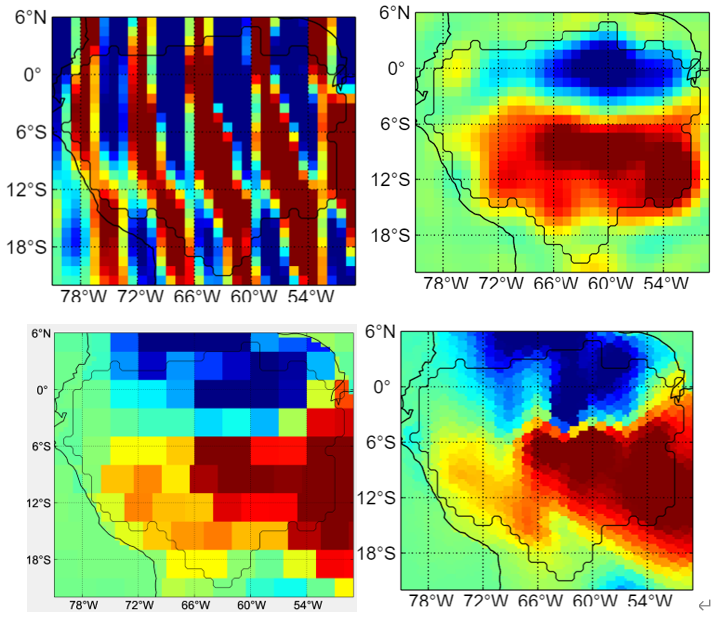 GRACE无约束解和约束解区域TWSA时间序列RMSE计算——以亚马逊流域为例 - 知乎