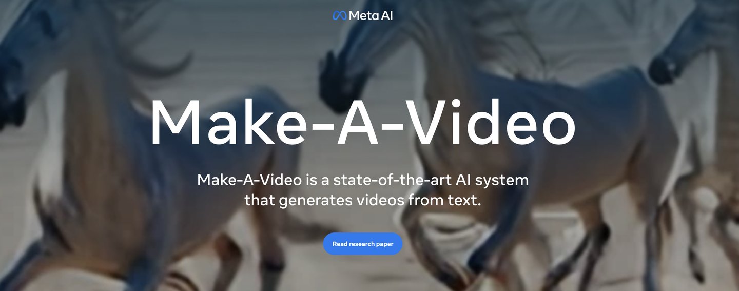 Meta新模型Make-A-Video，可以从文本一键生成视频了！ - 知乎