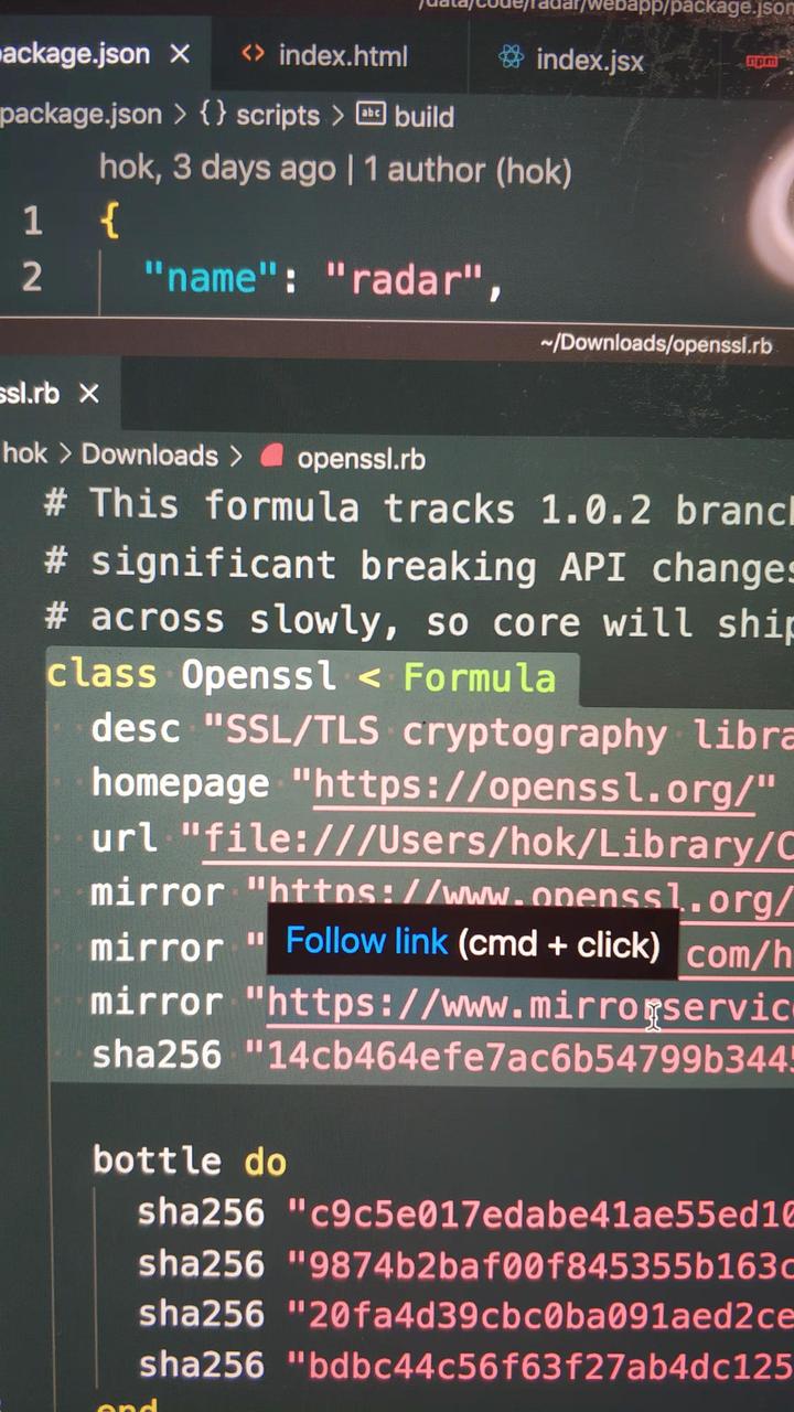 Mac上的mysql客户端找不到libssl.1.0.0.dylib的解决过程 - 知乎