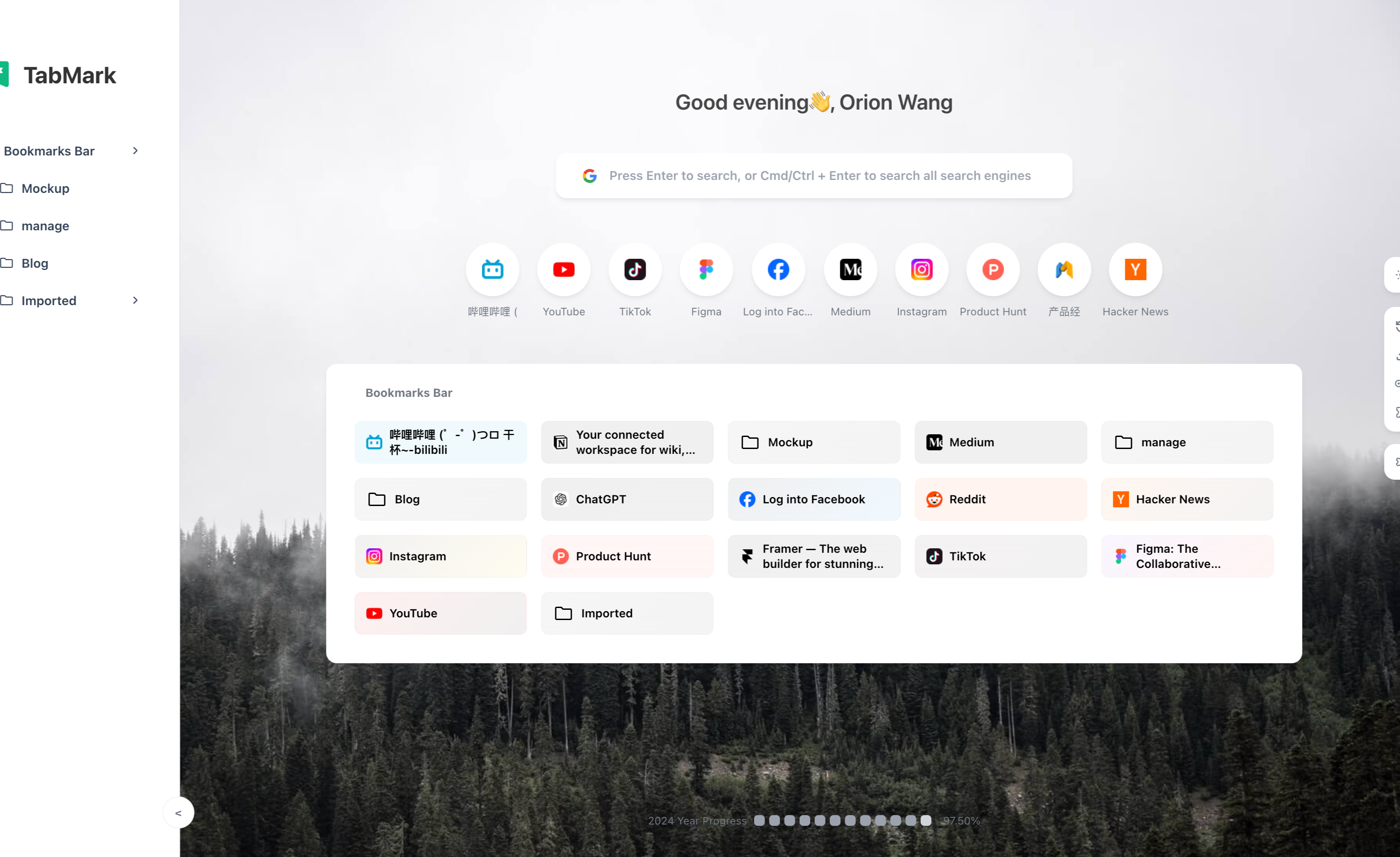 Tabmark - Bookmark New Tab，书签管理的 Chrome 新标签页 - 知乎