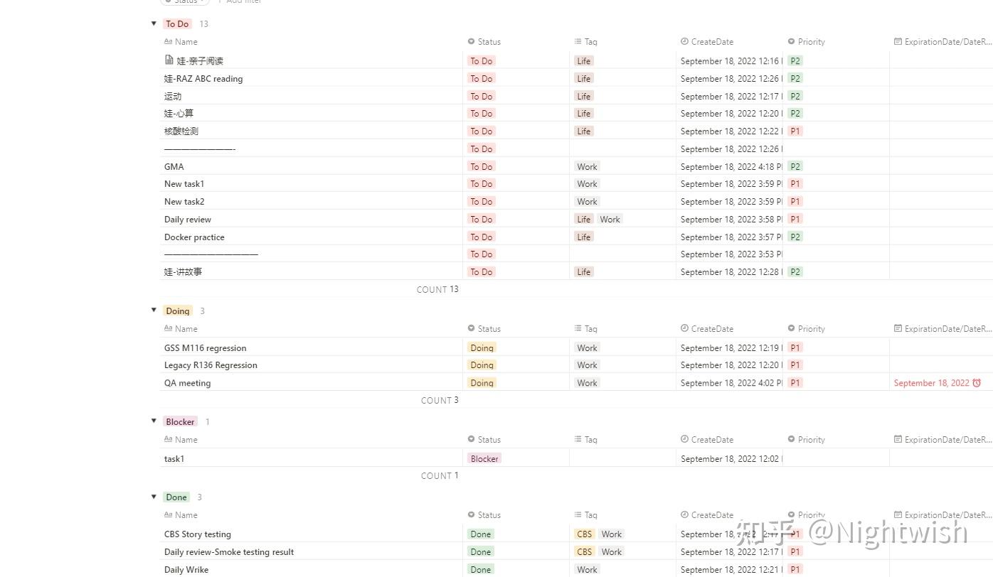 如何使用Notion创建管理Daily tasks - 知乎
