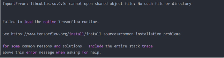 tensorflow缺少libcublas.so.9.0文件 - 知乎