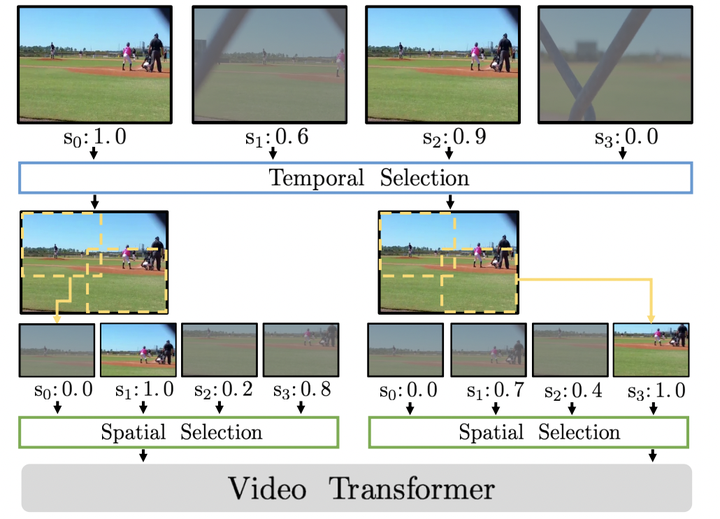 【重点 token】Efficient Video Transformers with Spatial-Temporal Token Selection - 知乎