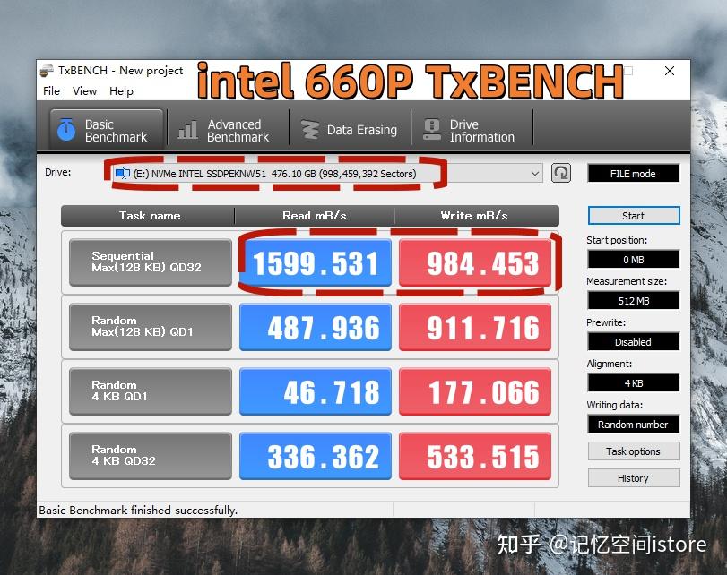 intel 660P SSD PCIE 3.0X4 512GB测评 - 知乎