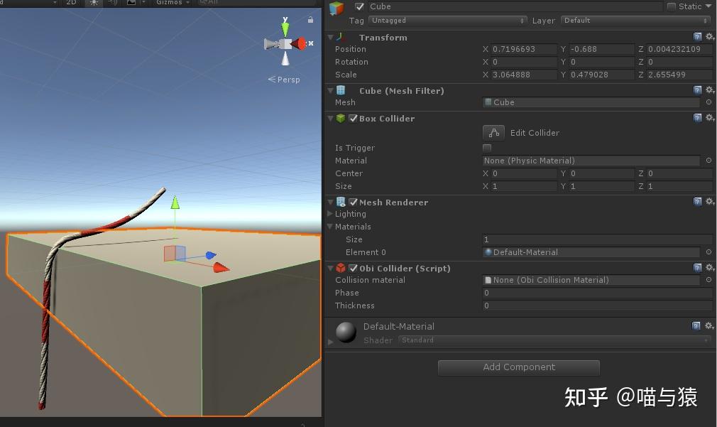 Unity Obi Rope的简单使用 - 知乎