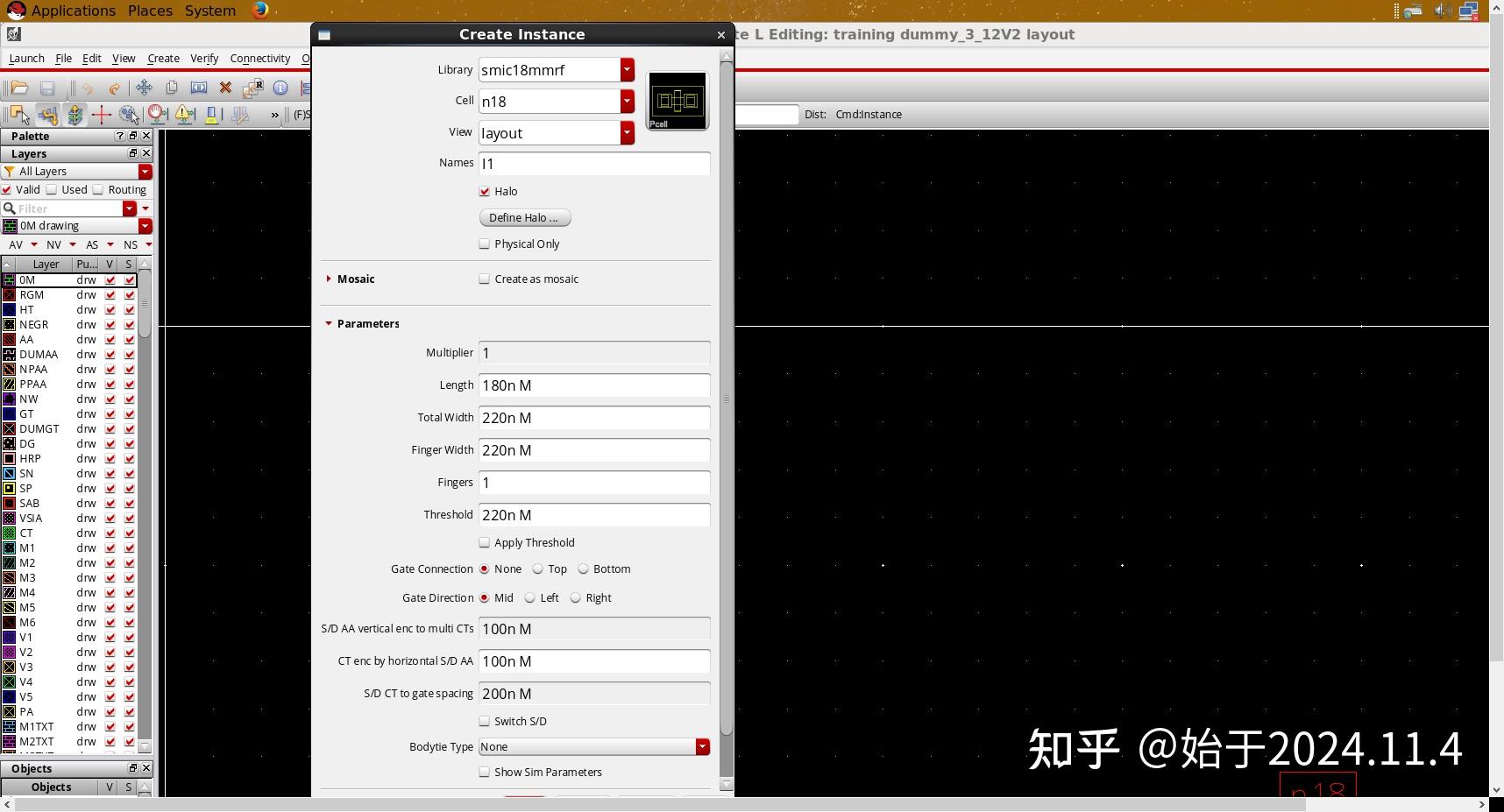 含dummy管(伪管)的指叉形mos管版图绘制 - 知乎