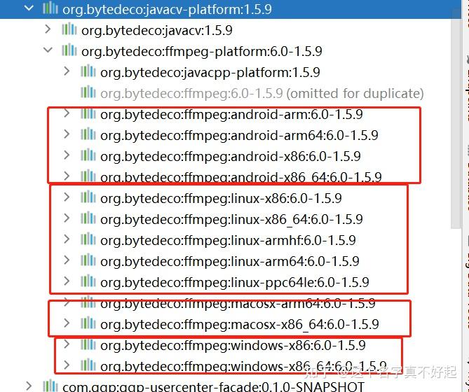 org.bytedeco:javacv-platform:1.5.9 功能说明以及瘦身精简jar包 - 知乎