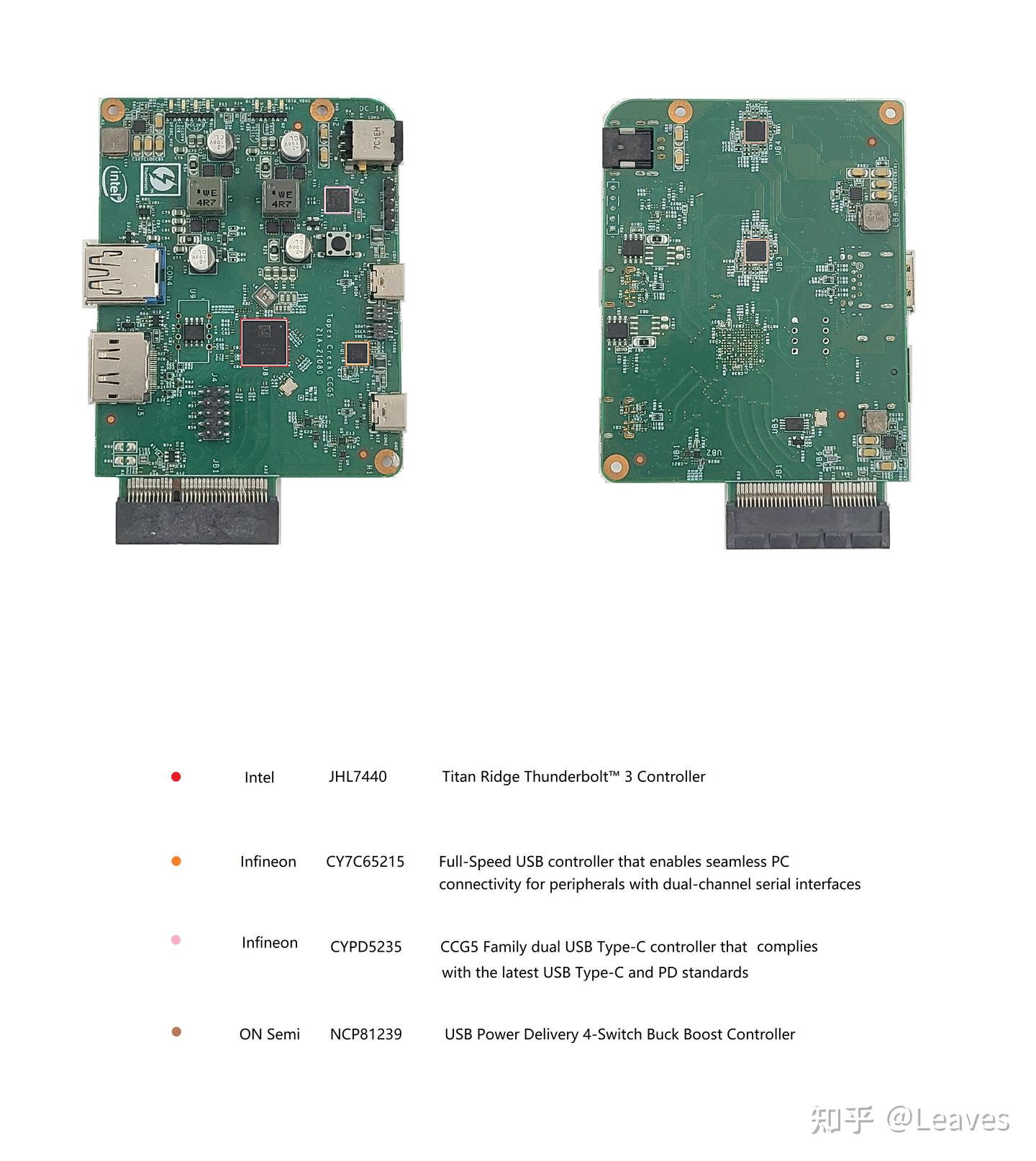 英特尔 JHL7440 开发模块 Tapex Creek 测试笔记 - 知乎