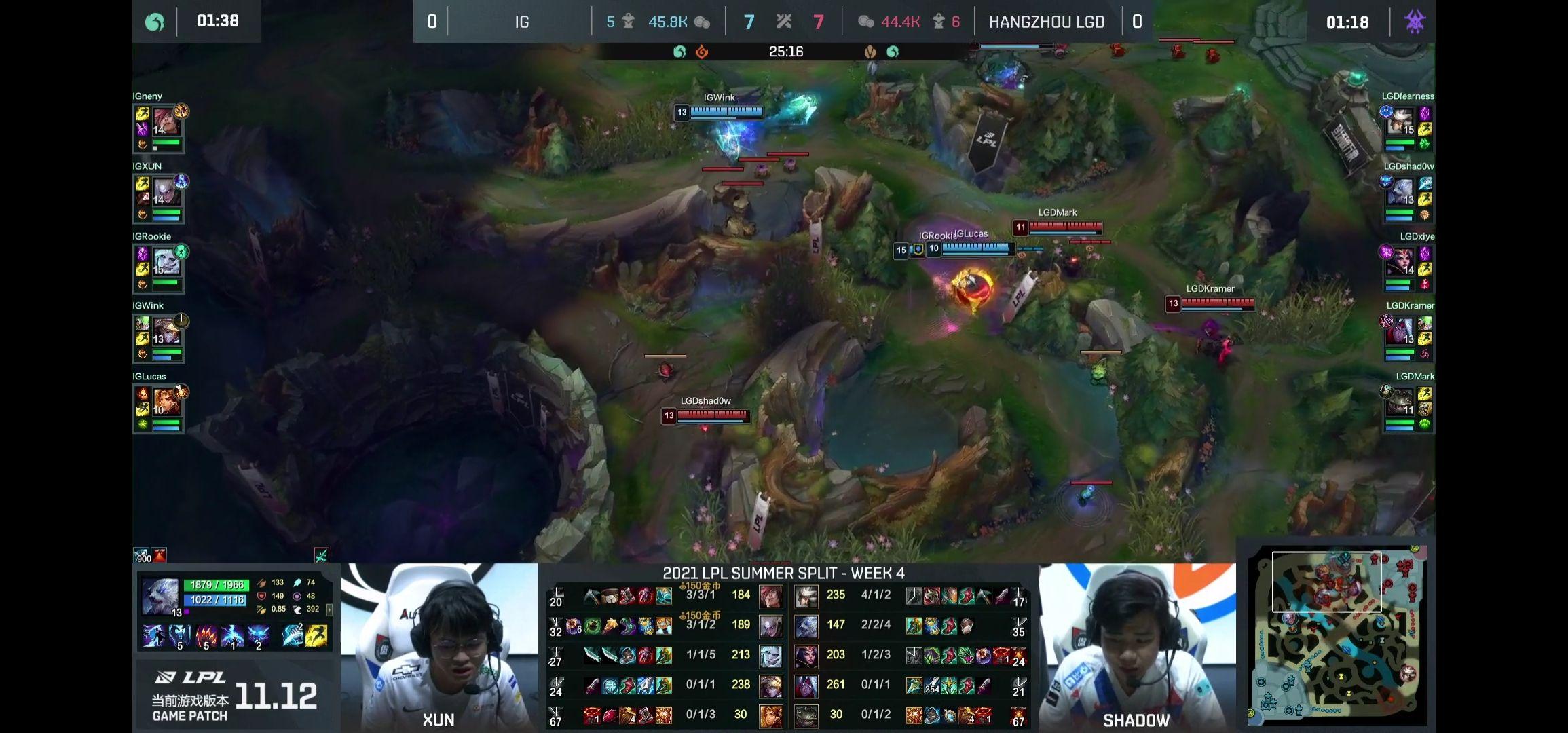 2021 LPL 夏季赛iG 0:2 LGD，如何评价这场比赛？ - 知乎