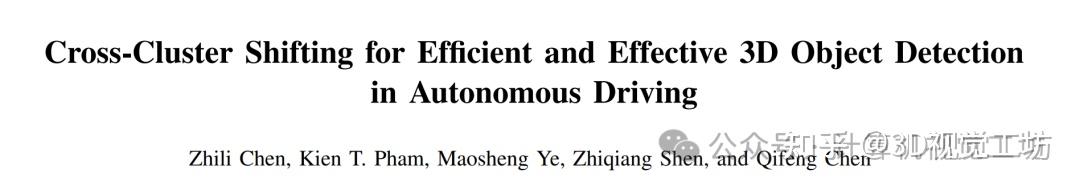 ICRA2024！港科大最新 | 基于点的3D检测器、实现高效的自动驾驶3D目标检测 - 知乎
