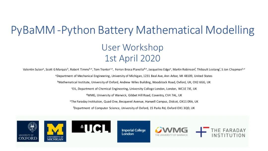 pybamm电池模型说明、案例和教程下载 - 知乎